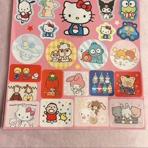 Sanrio | Design | Sanrio Characters Large Sticker Sheet | Poshmark